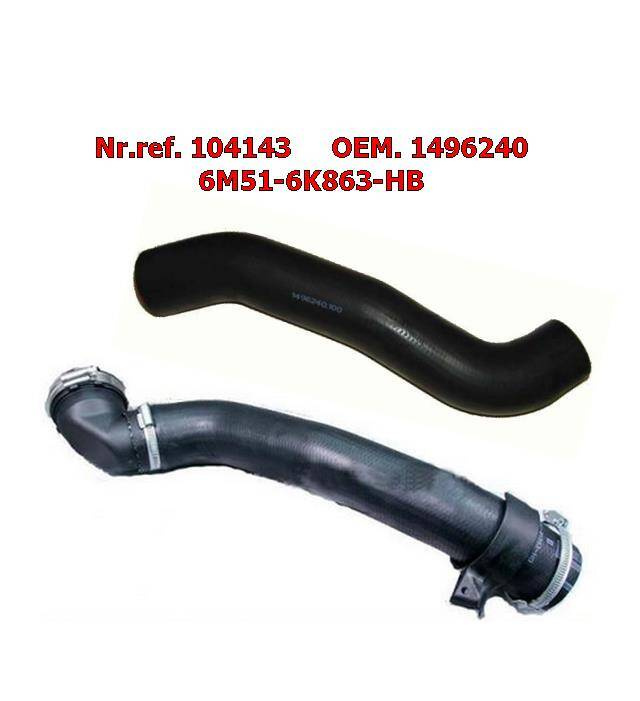 Wąż turbo FORD FOCUS C-MAX 1.6TDCi 03-07 1496240 | Części samochodowe ...